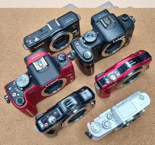 Panasonic lumix g2, g10, gf3, gf2, gx850