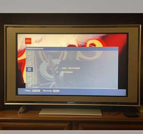 Sony Bravia kdl-40x2000