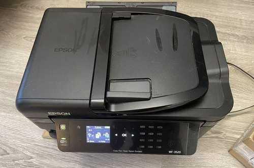 Мфу Epson WF-3520 принтер, сканер, копир, факс