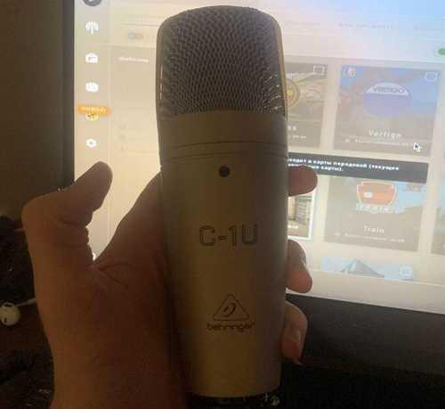 Микрофон behringer c1-u