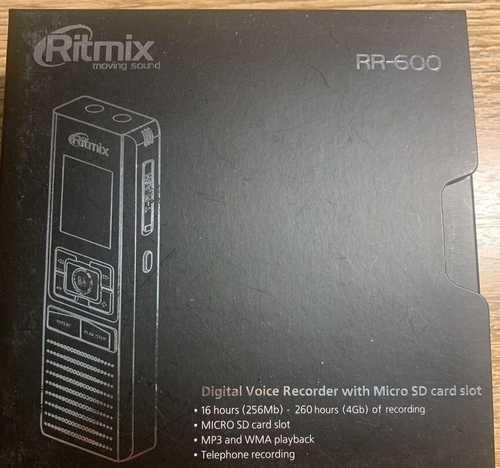 Диктофон ritmix rr-600