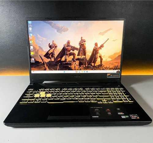 Ноутбук Asus 15,6"/R5 4600H/GTX1650/16Gb/SSD512Gb