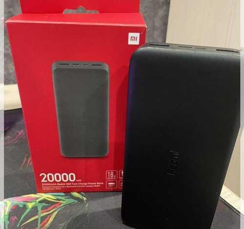 Повербанк xiaomi redmi 20000