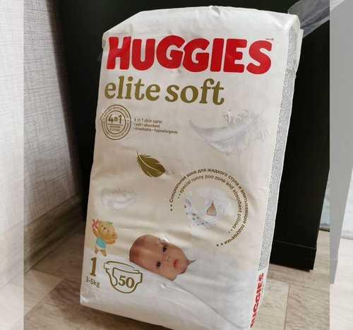 Подгузники Huggies Elite Soft 1 (3-5 кг)