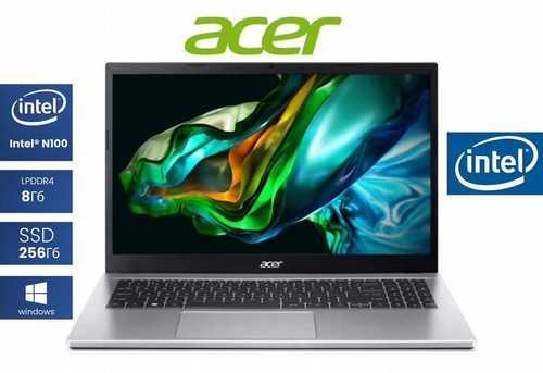 15.6" Acer Aspire 3 A315-510P, 256 ГБ, N100, RAM 8 ГБ, Intel UHD Graphics