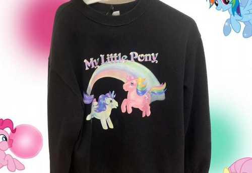 Свитшот hm hasbro my little pony 80's винтаж