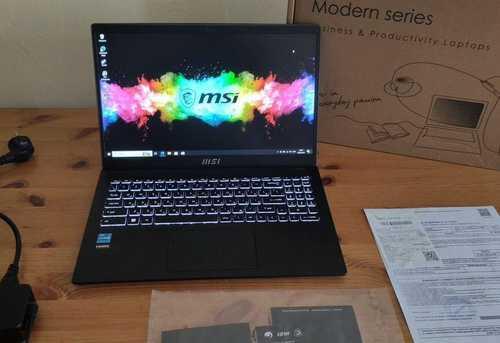 Ноутбук MSI modern 15 b11m-003xru