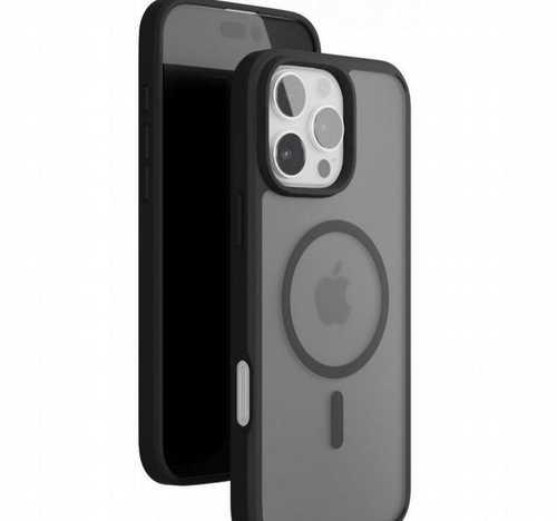 Чехол для iPhone 16 Pro Max VLP Haze Case с MagSafe, черный