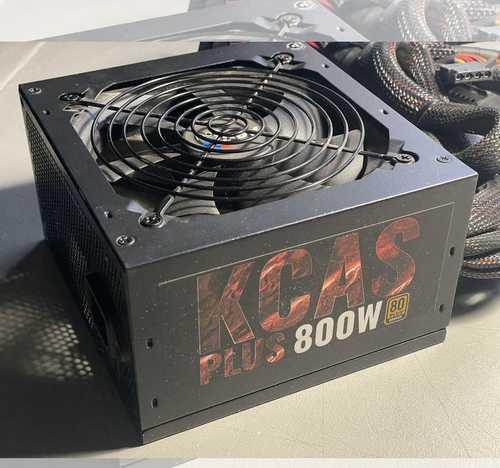 Блок питания aerocool kcas plus 800w