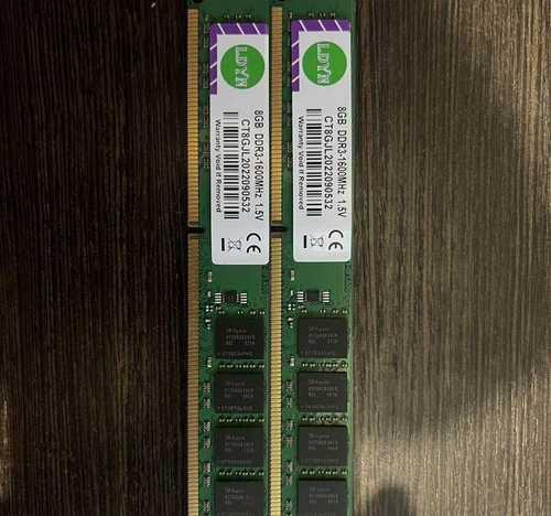 Оперативная память DDR3 Reg 8GB