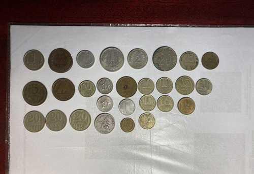 Монеты СССР, Куба, Югославия, Польша, Тунис