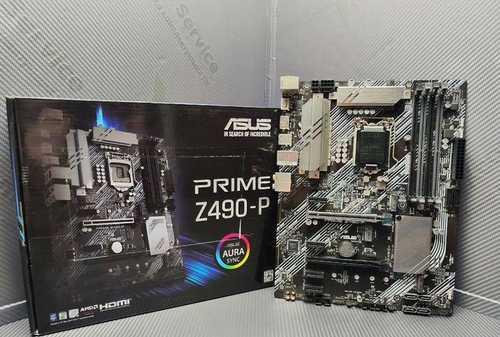 Материнская плата Lga 1200 Asus Prime Z490-P