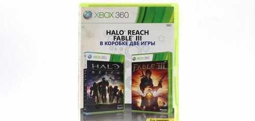 Halo Reach + Fable 3 для Xbox 360