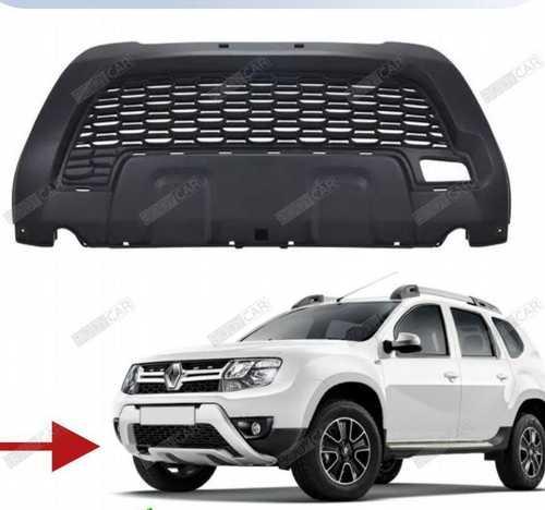 Решетка переднего бампера для Renault Duster (2015-2021)