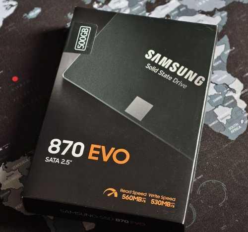 Ssd диск samsung 870 evo новый