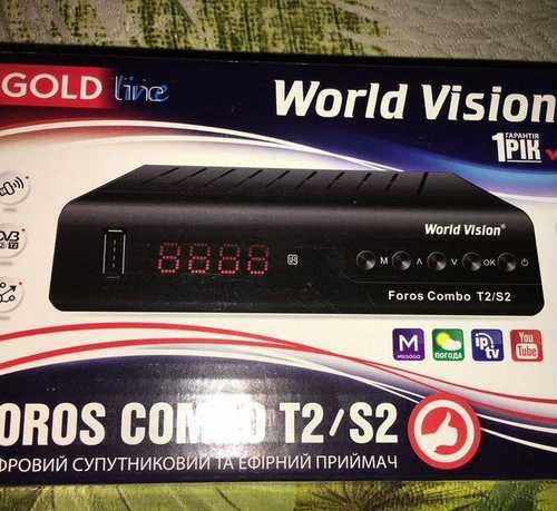 DVB-T2 World Vision Foros Combo t2/s2