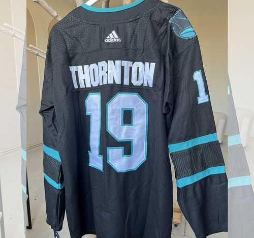 Хоккейная джерси NHL San Jose Sharks Thornton