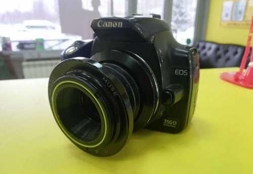 Зеркальный фотоаппарат Canon EOS 350D (7кс)