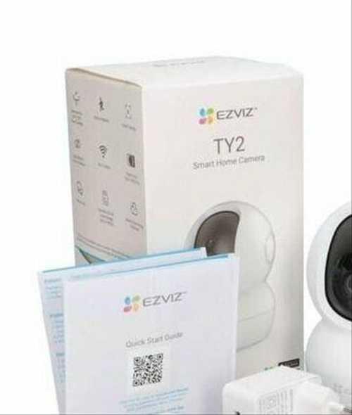 Интеллектуальная поворотная Wi-Fi камера Ezviz TY2
