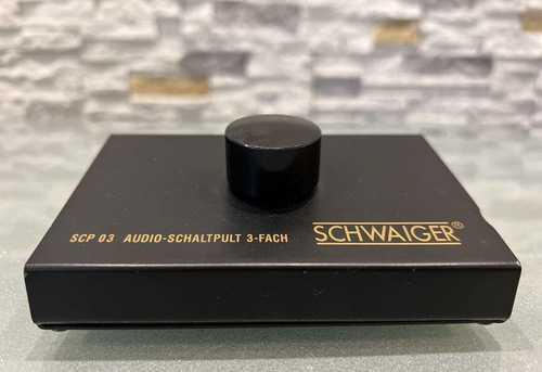 Селектор аудио входов schwaiger SCP 03