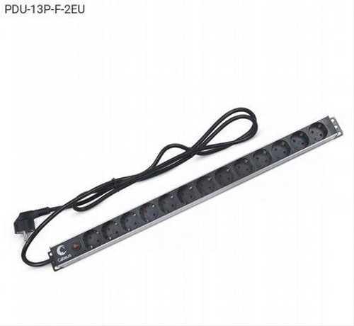 Блок розеток Cabeus PDU, 1U, PDU-13P-F-2EU