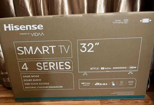 Телевизор hisense 32A4K новый