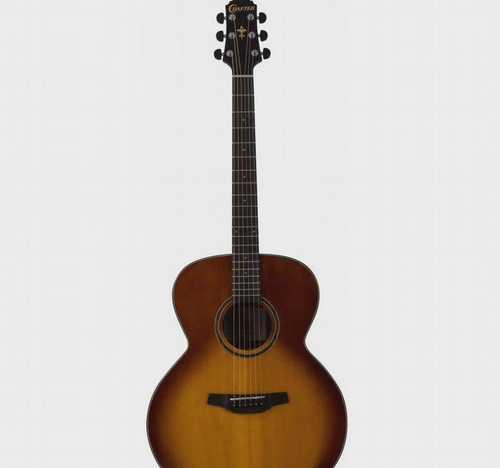 Акустическая гитара Crafter HJ-250 Jumbo Gloss Brown Sunburst