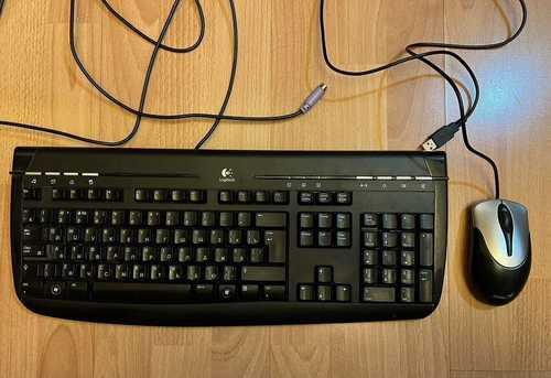 Клавиатура Logitech Internet 350 Black PS/2