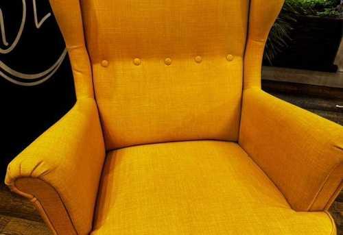 Кресло икеа желтое