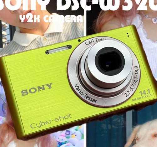 Винтажный фотоаппарат Sony DSC-W320