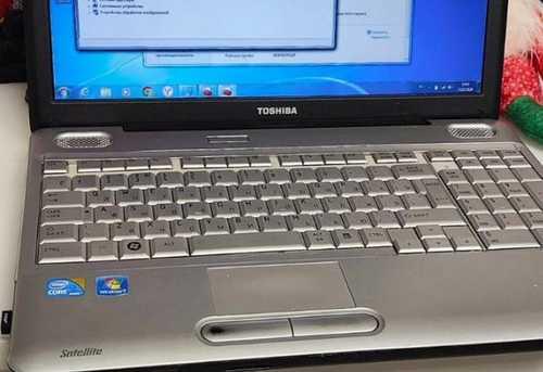 15.6" Toshiba SATELLITE L500-1WP, 320 ГБ, Core i3-330M, RAM 4 ГБ, ATI Mobility Radeon HD 5145 0.5 ГБ