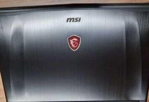 Ноутбук MSI GP72 7REX-480RU Leopard Pro черный