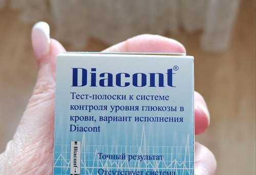 Тест полоски diacont