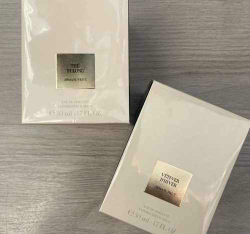 Armani Prive vetiver yuolong оригинал парфюм