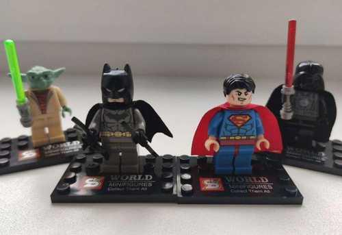 Минифгурки Lego SW и DC