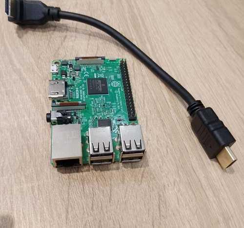 Raspberry pi 3 model b + hdmi кабель