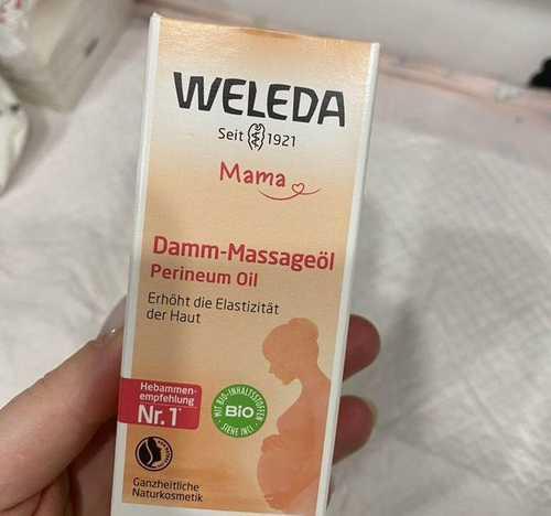 Weleda масло для родов