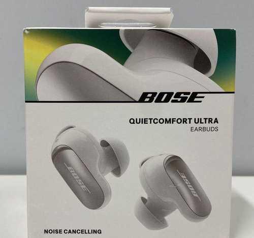 Новые Bose QuietComfort Ultra Earbuds White Smoke