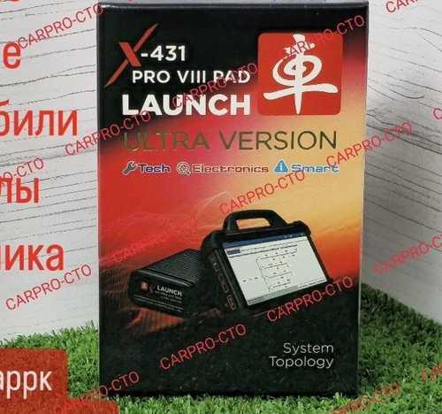 Launch X431 PRO 8 584 марки и 63 сервисных функций