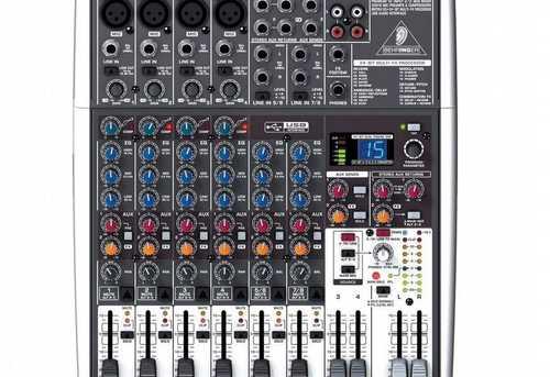 Микшер Behringer X1204USB, процессор эффектов, USB