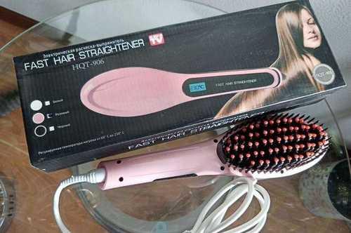 Расческа-выпрямитель fast hair straightener HQT-90