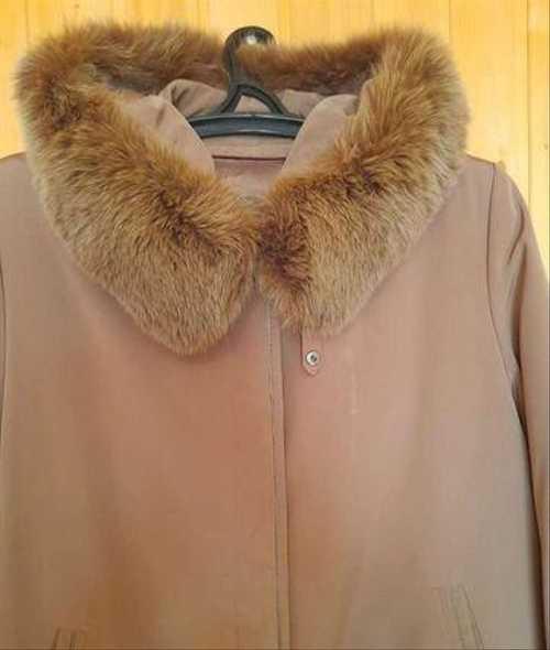 Пальто женское зимнее+демисезонное р.56-58