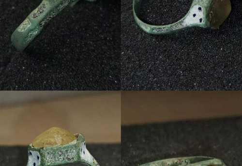 Перстень Сольвычегодский с эмалями 17-18 век