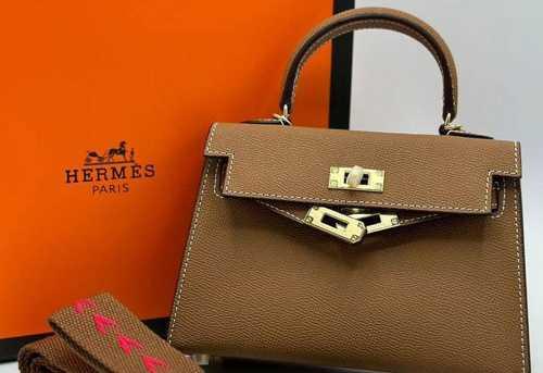 Сумка женская натуральная кожа hermes