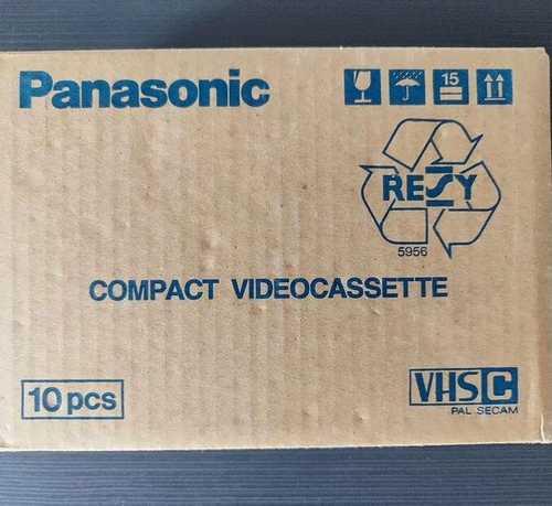 Новые видеокассеты VHS-C Panasonic EC-45XPA