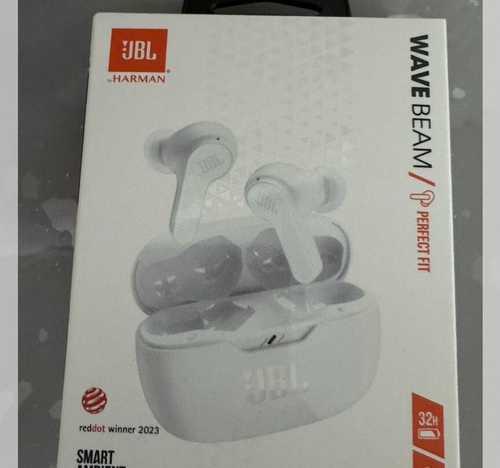 Беспроводные наушники jbl wave beam