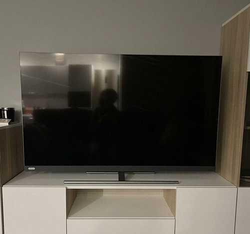 Телевизор haier 55 SMART TV AX   тумба