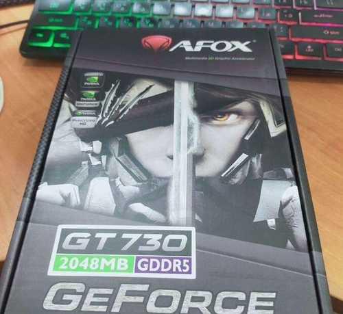 Видеокарта afox GeForce GT 730 2G