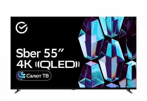 Телевизор Sber SDX-55UQ5234, 55"(139 см), UHD 4K R