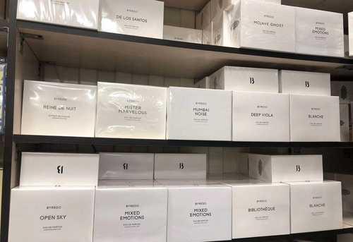 Все ароматы byredo 100 ml